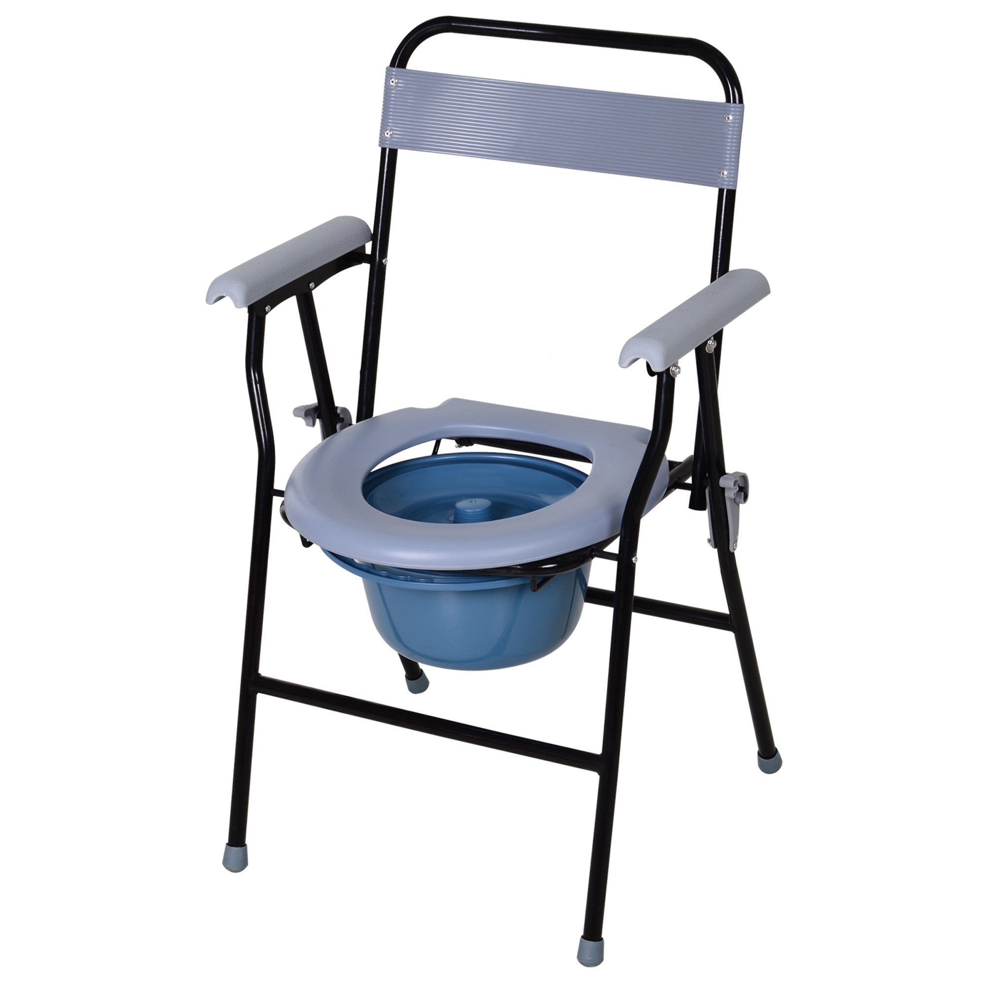 ECARE | Foldable WC chair with removable pot for the elderly and disab ...